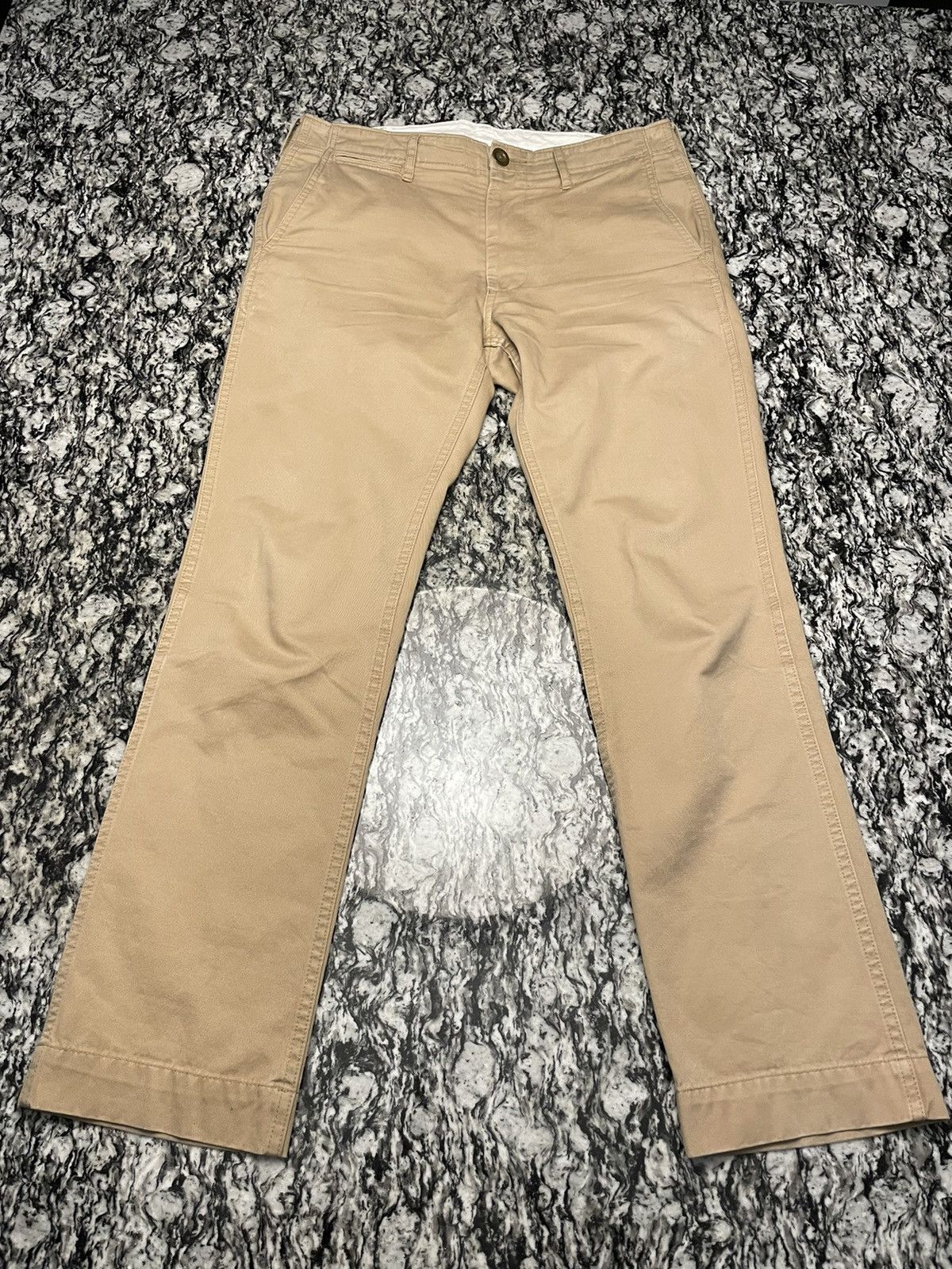 Visvim Visvim Khaki/Tan Chino Pants | Grailed