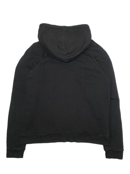 Raf Simons AW98 Raf Simons Radioactivity Logo Cropped Hoodie Black ...