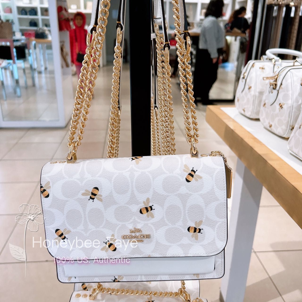 Coach Klare Crossbody In Signature Canvas With Bee Print | Grailed