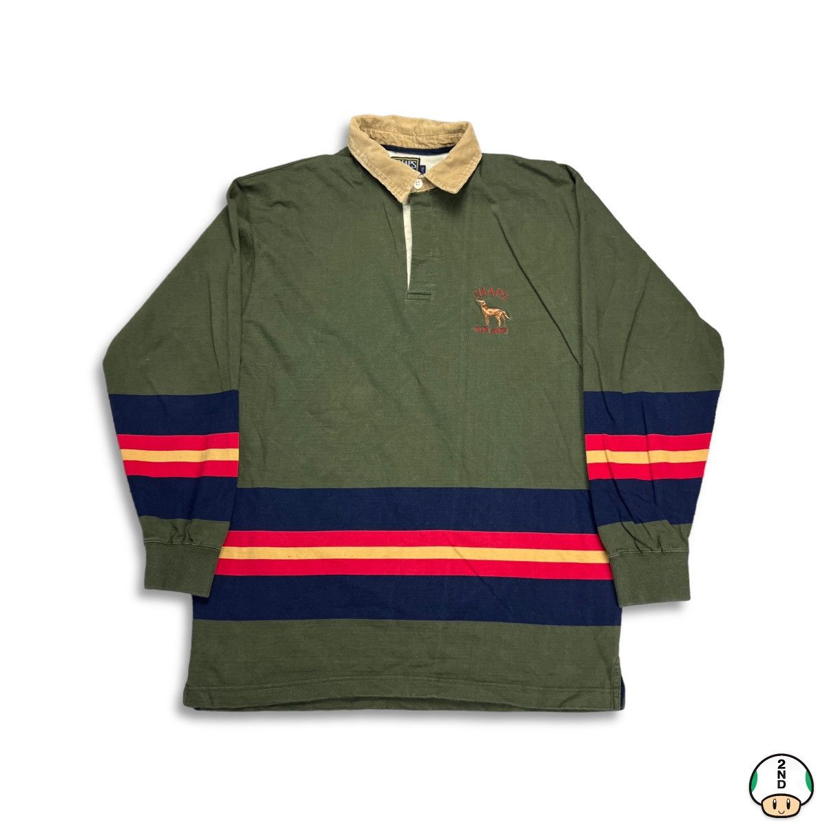 Polo Ralph Lauren Vintage 90s Chaps Ralph Lauren Polo Rugby Shirt | Grailed