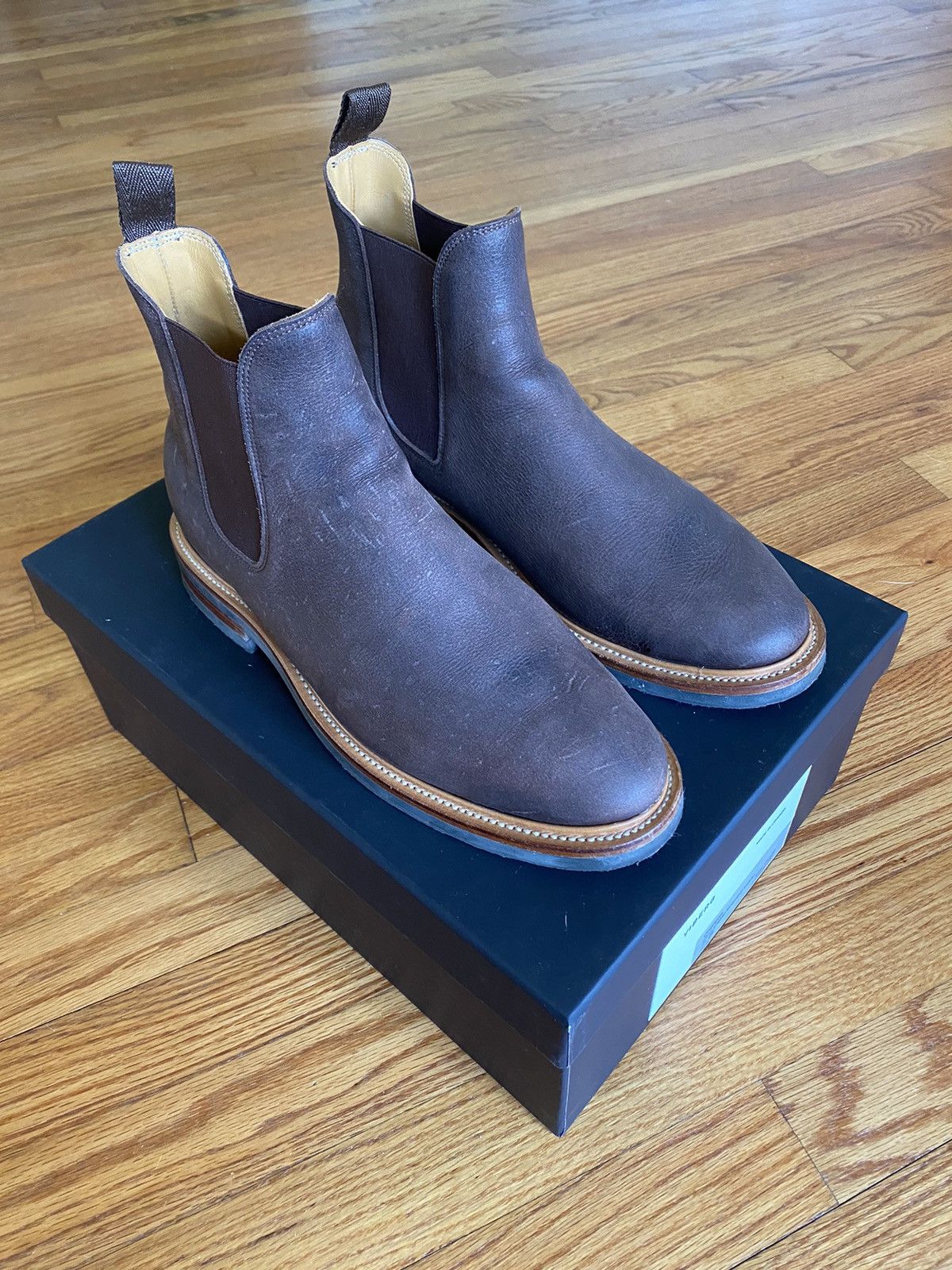 Viberg Viberg Chelsea CF Stead Cigar Waxed Kudu 7.5 2030 Last | Grailed