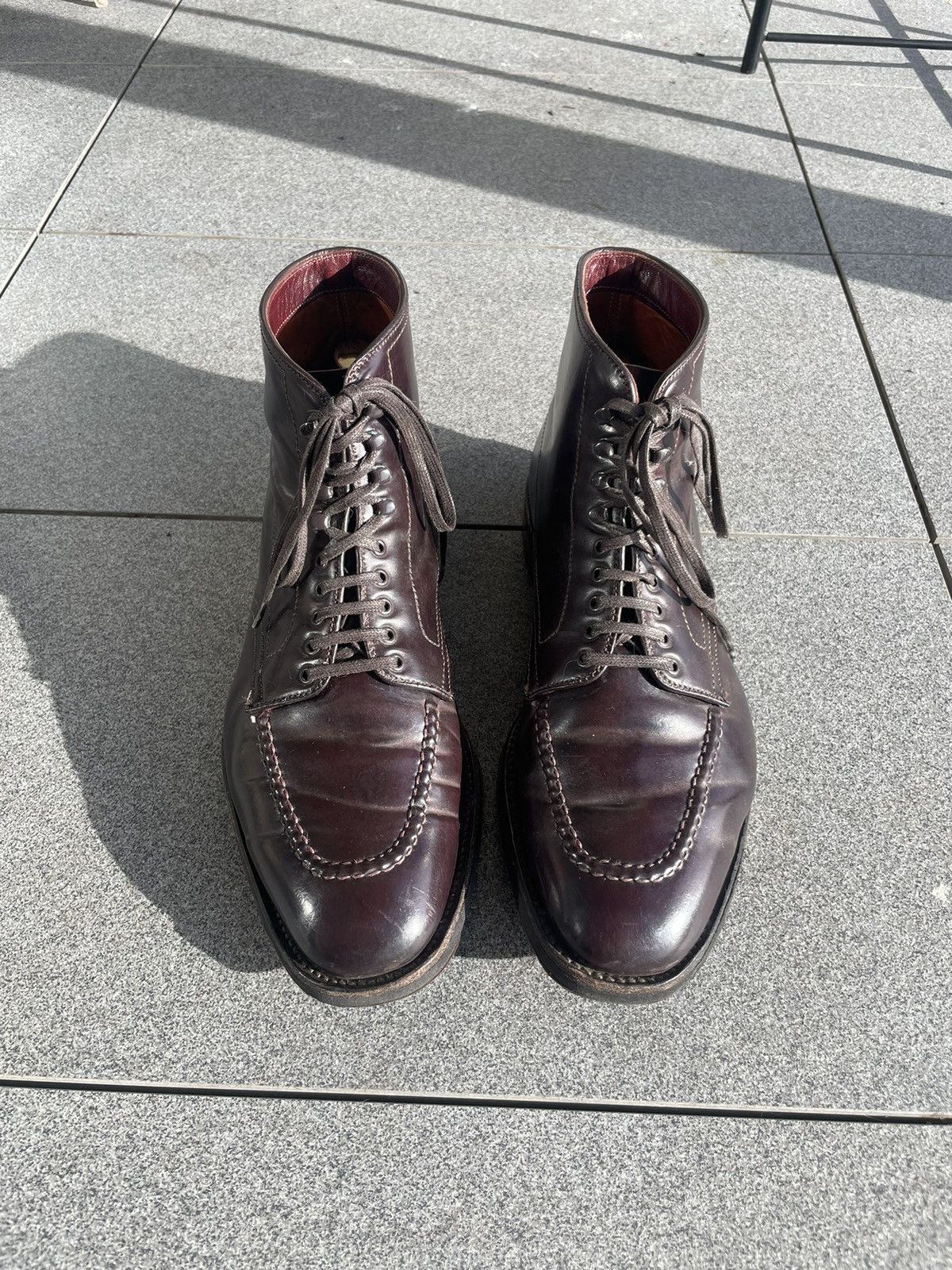 Alden Alden x Frans Boone Shell Cordovan Indy Boot Plaza 10 C/E | Grailed