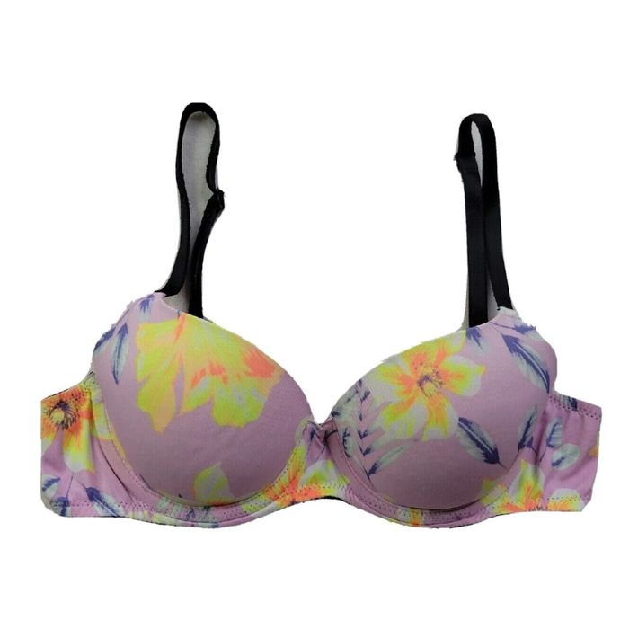 Victoria's Secret Pink Victoria's Secret Wear Everywhere Lightly Lined Women 32A Floral Bra ...