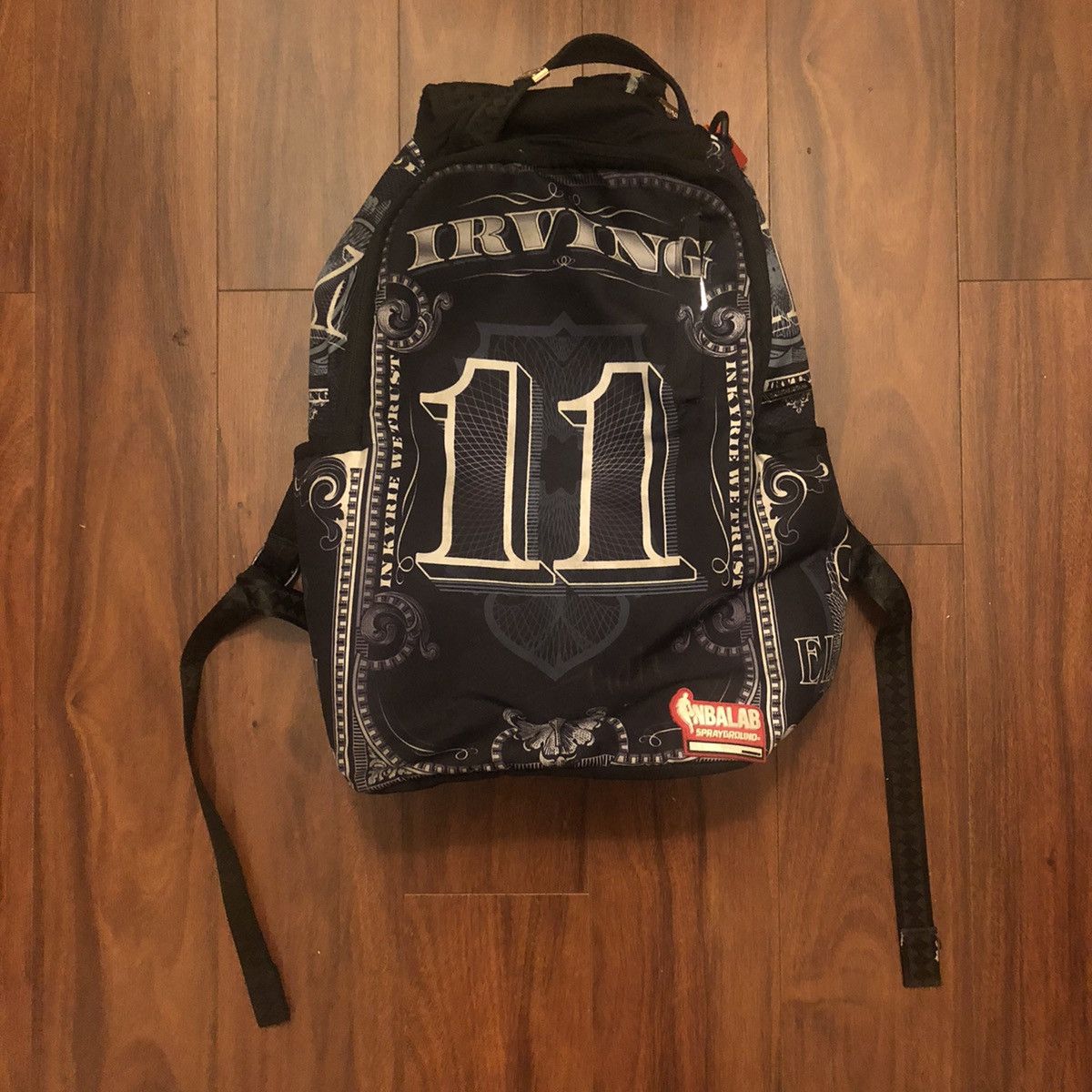 NBA × Sprayground NBA LAB Sprayground Brooklyn nets Kyrie Irving ...