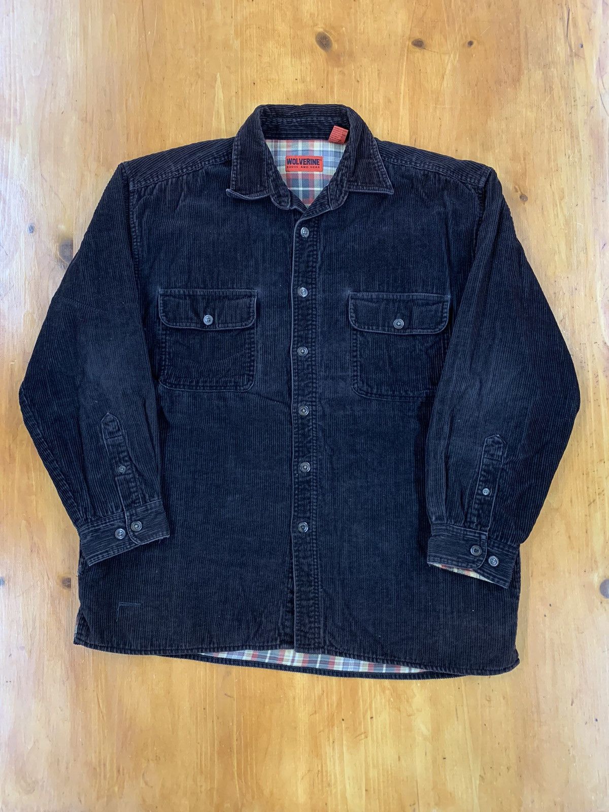 Vintage Vintage Wolverine Corduroy Flannel Lined Jacket | Grailed