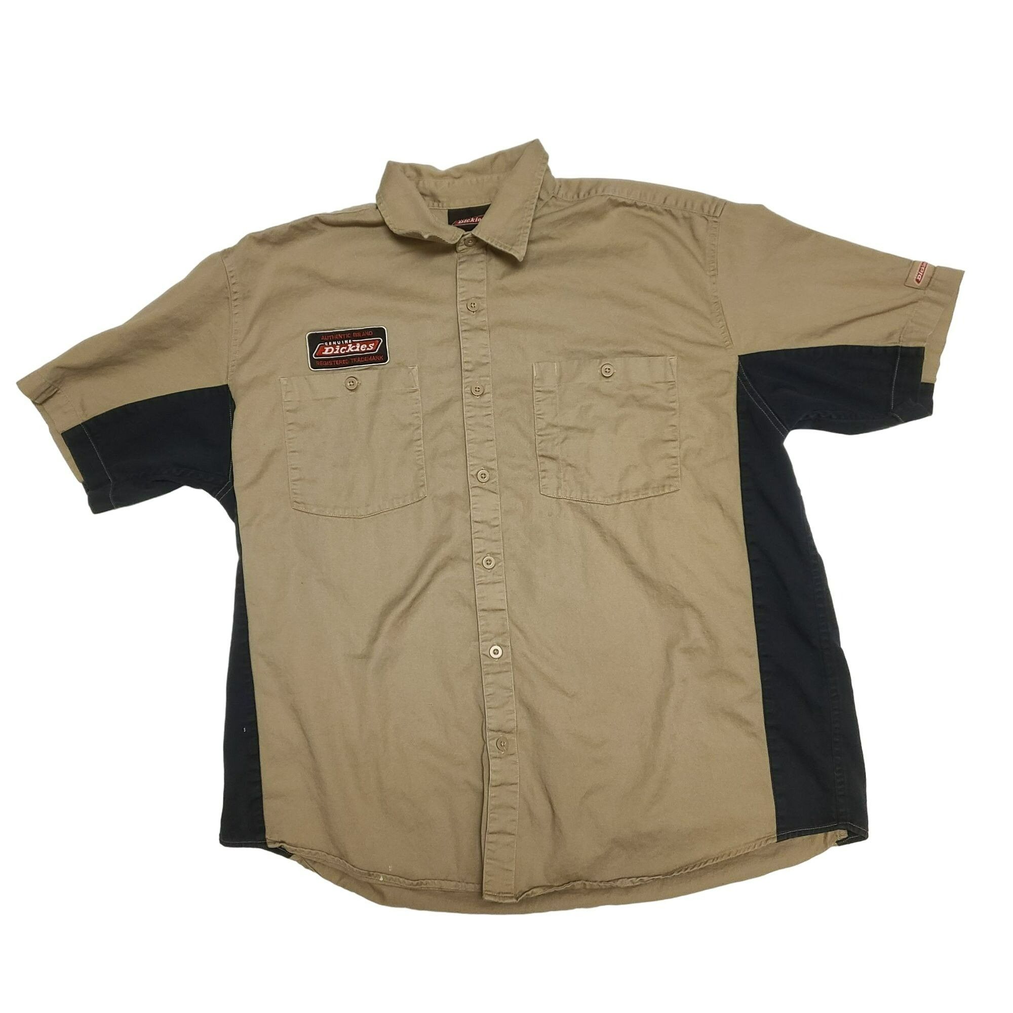 Dickies Dickies Mechanic Shirt Button Up Short Sleeve Men's XL | Grailed