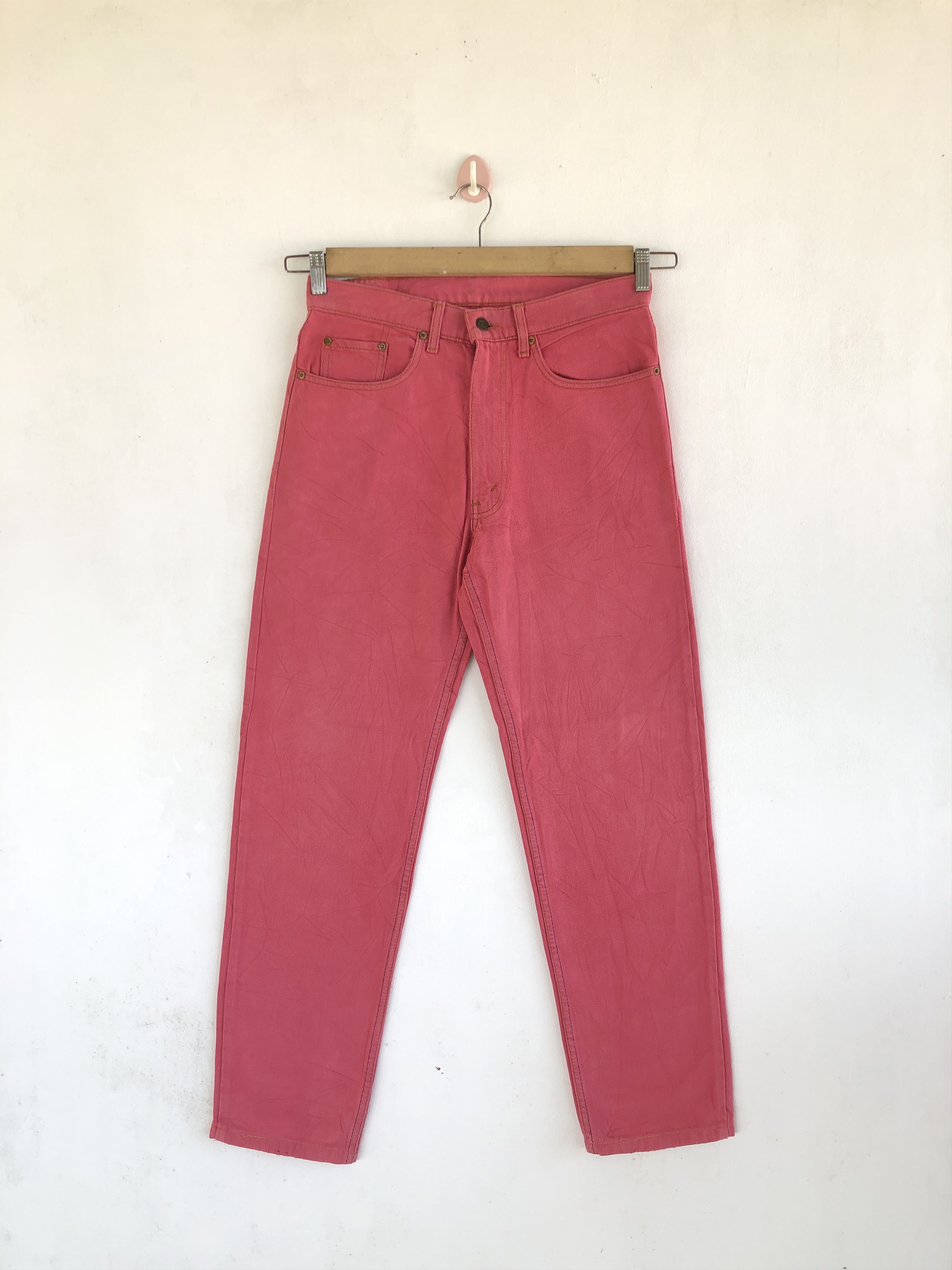 Levi's × Vintage Vintage Levis 503 Jeans Pink Color Levis 503 Denim ...