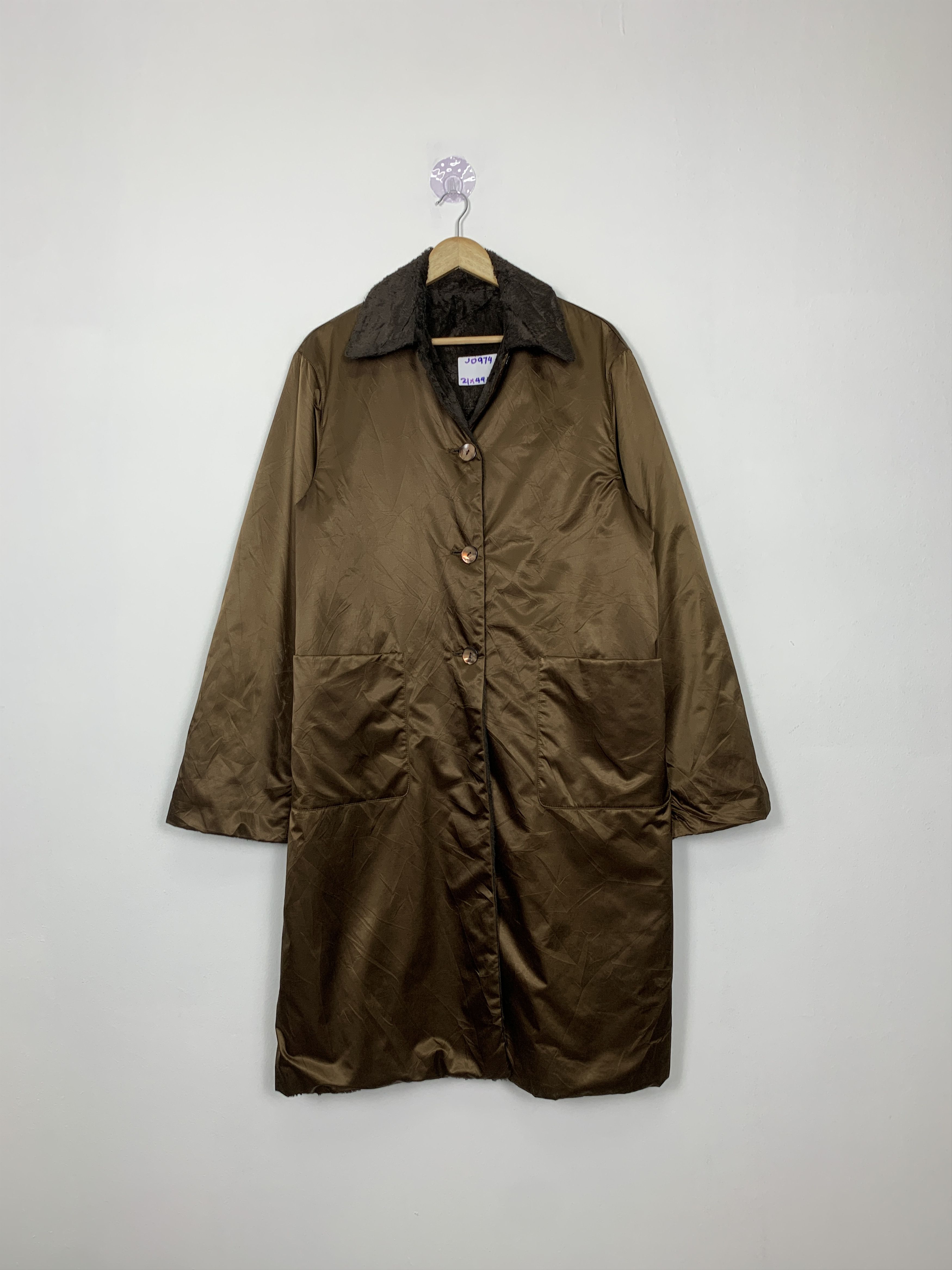 Vintage Vintage FOSMA Italian Brand Reversible Fleece Lining Jacket ...