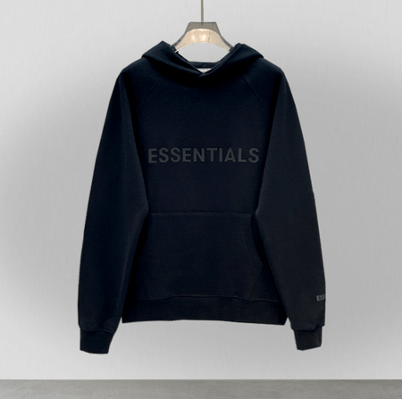 Essentials Black Essentials hoodie | Grailed