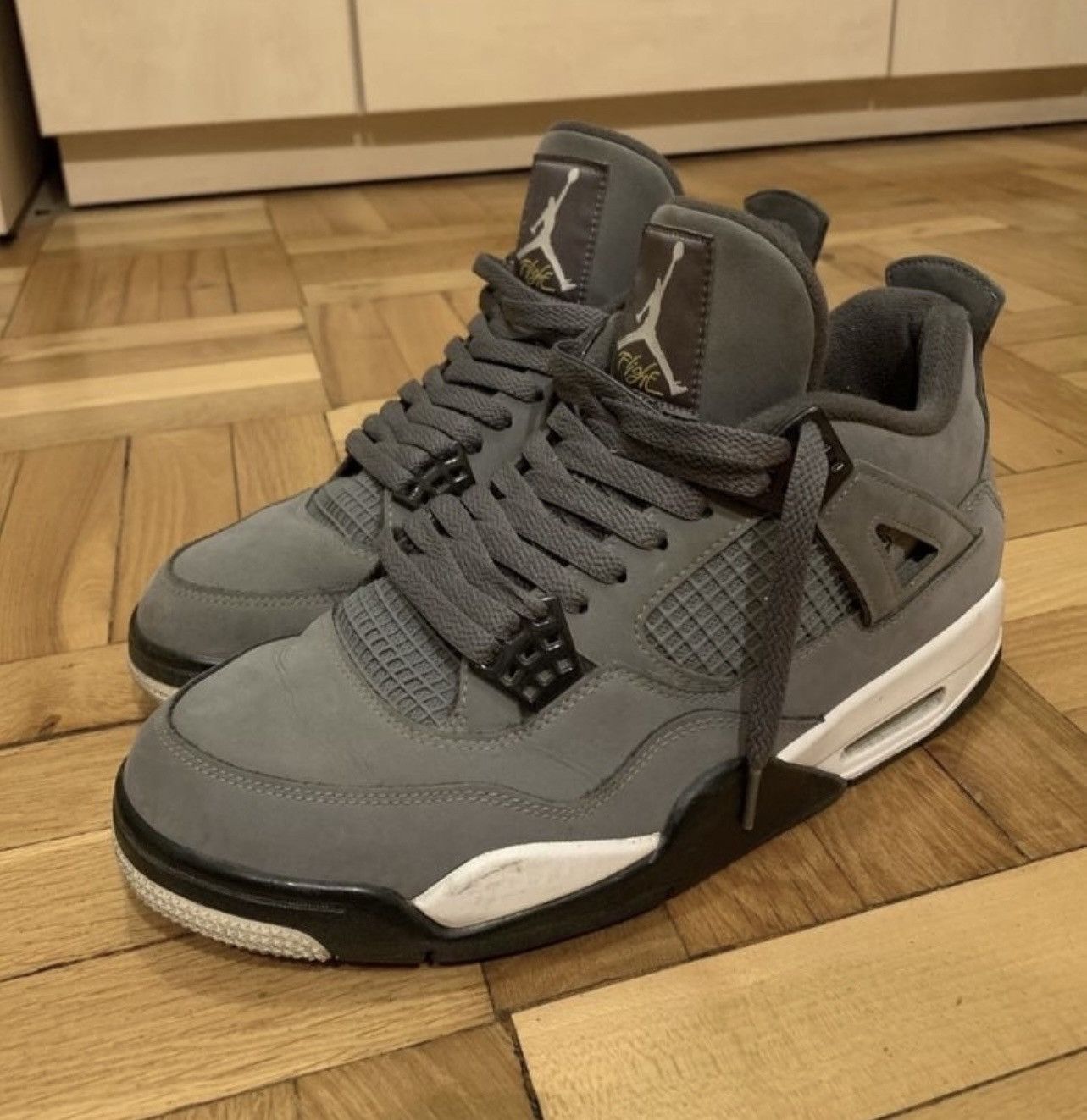 Nike Air Jordan 4 cool grey authencity check | Grailed