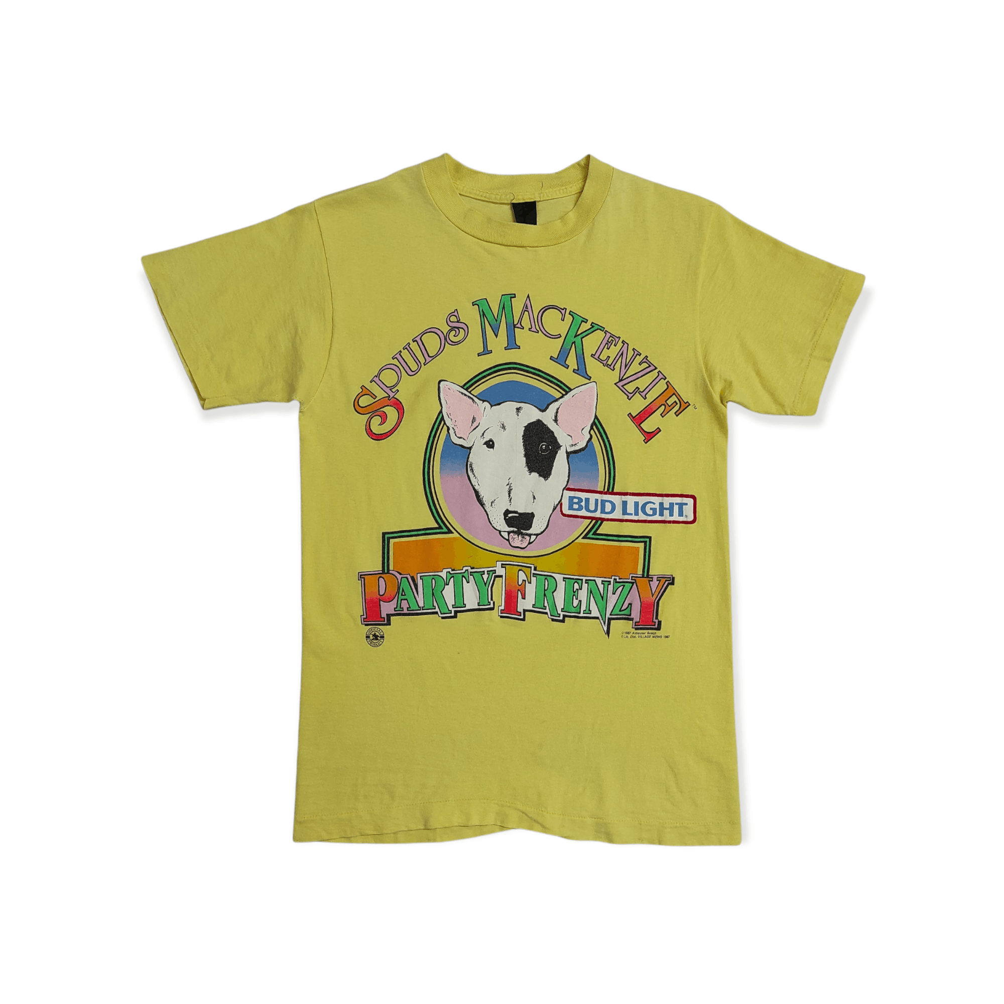 Vintage Vintage 1987 SPUDS MACKENZIE BUD LIGHT PARTY FRENZY USA | Grailed