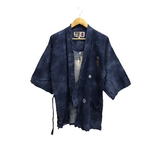 Komono Japanese Traditional Sumo Motive Kimono | Grailed