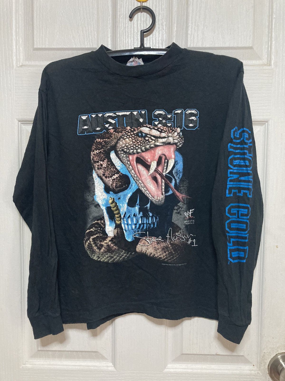 Vintage Vintage 1999 Stone Cold Steve Austin 3:16 WWF Snake Skull | Grailed