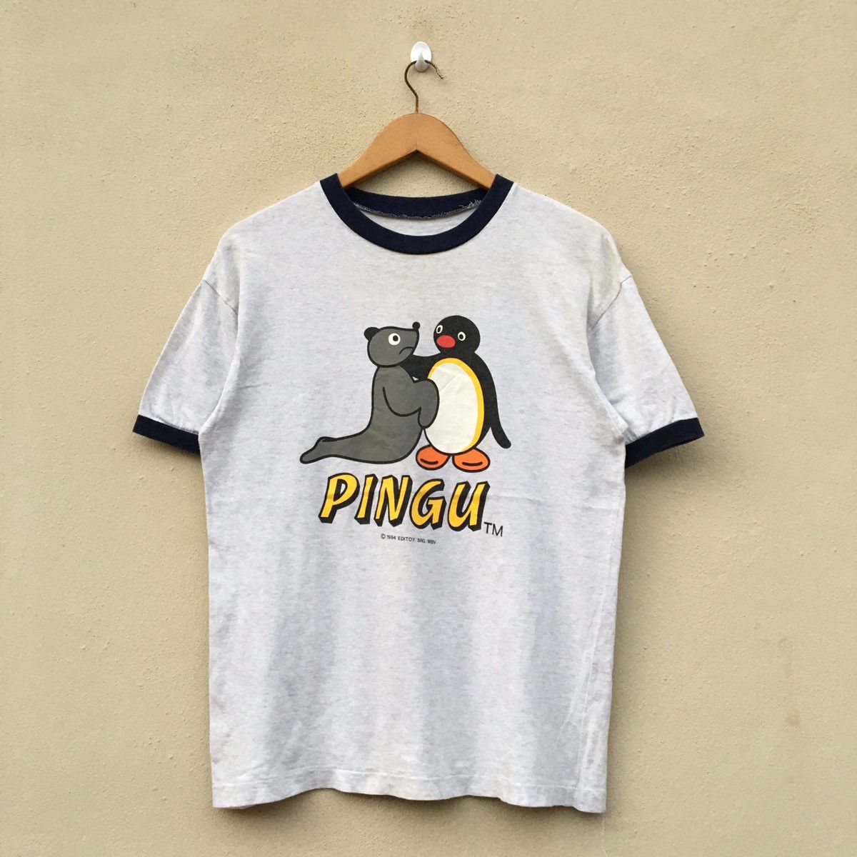 Cartoon Network × Movie × Vintage RARE‼️Vintage 90s PINGU T-shirt | Grailed