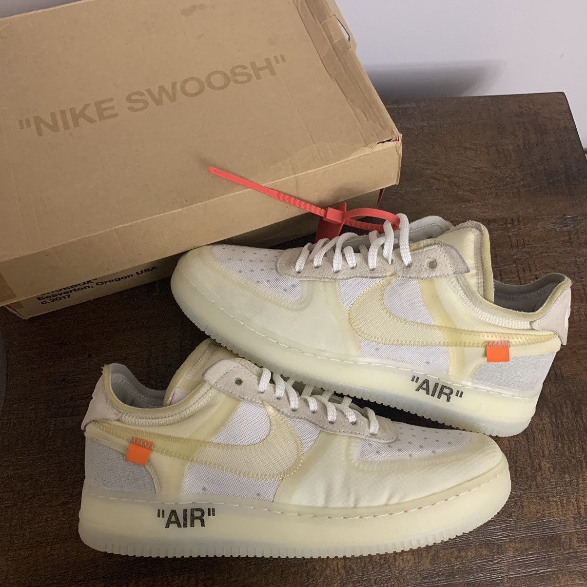Nike × Off-White OFF WHITE Air Forces 1 | Grailed