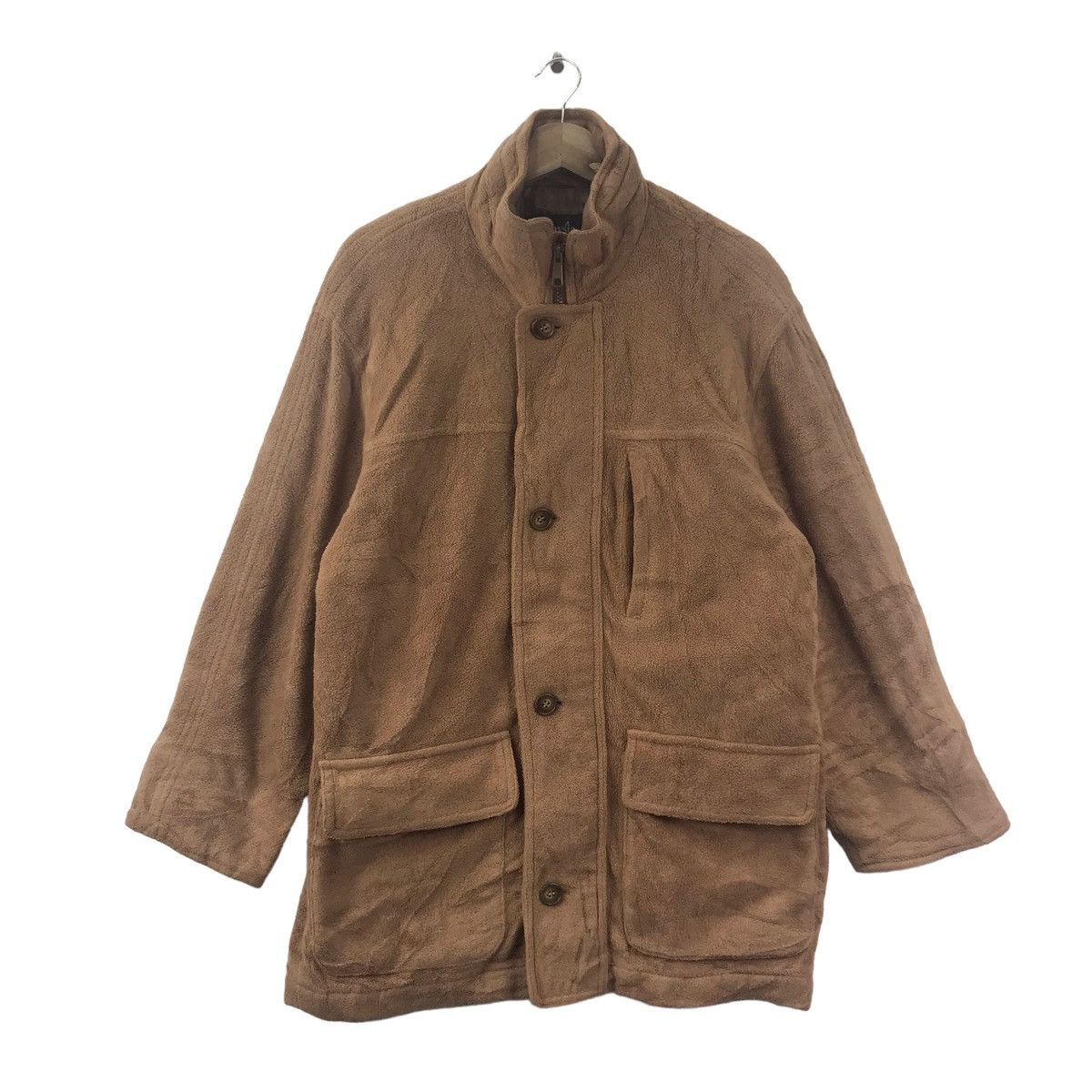 Vintage ABURAYSIA Retro Sherpa Brown Parka | Grailed