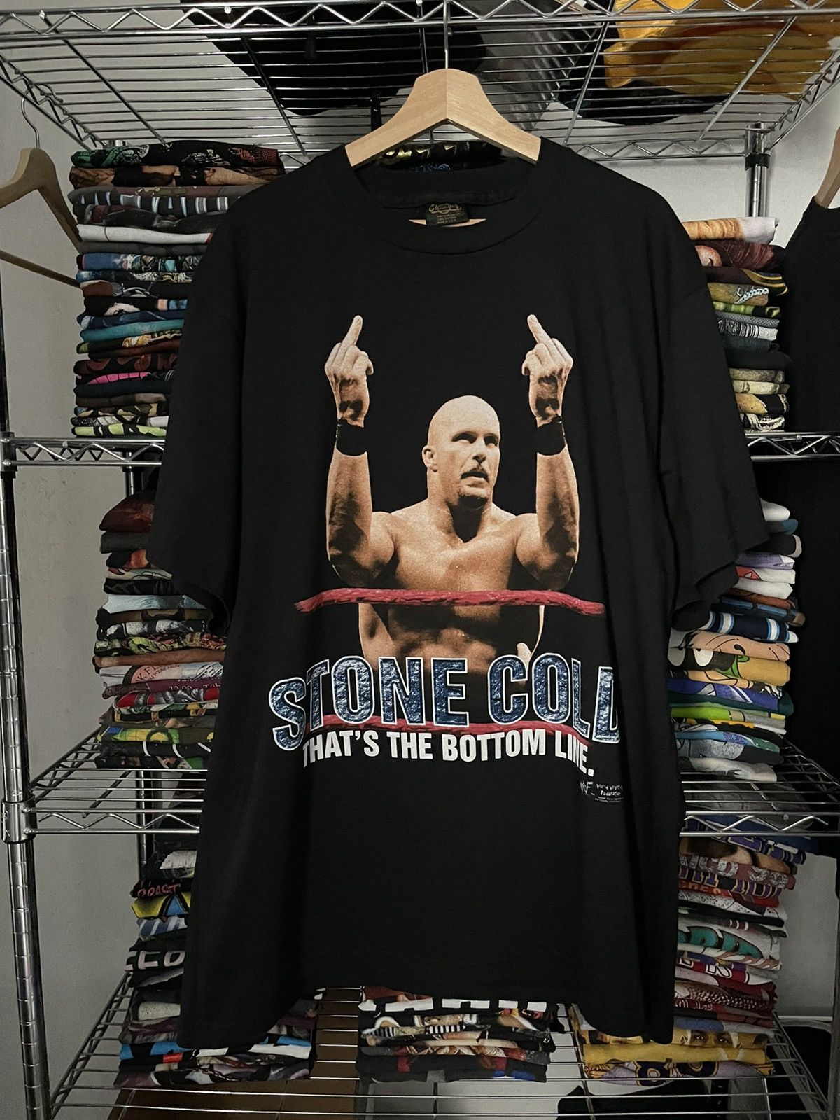 Vintage × WWE × WWF 1998 Cause Stone Cold Said So That’s The Bottom ...