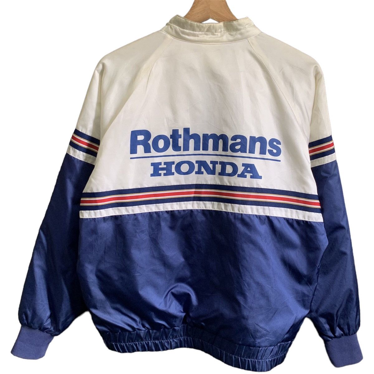 Honda × Racing × Vintage Vintage Honda Rothmans Racing Jacket | Grailed