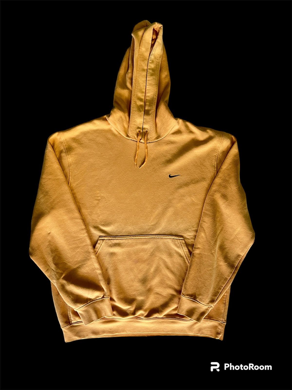 Nike Vintage Nike Mini Swoosh Mustard Yellow | Grailed