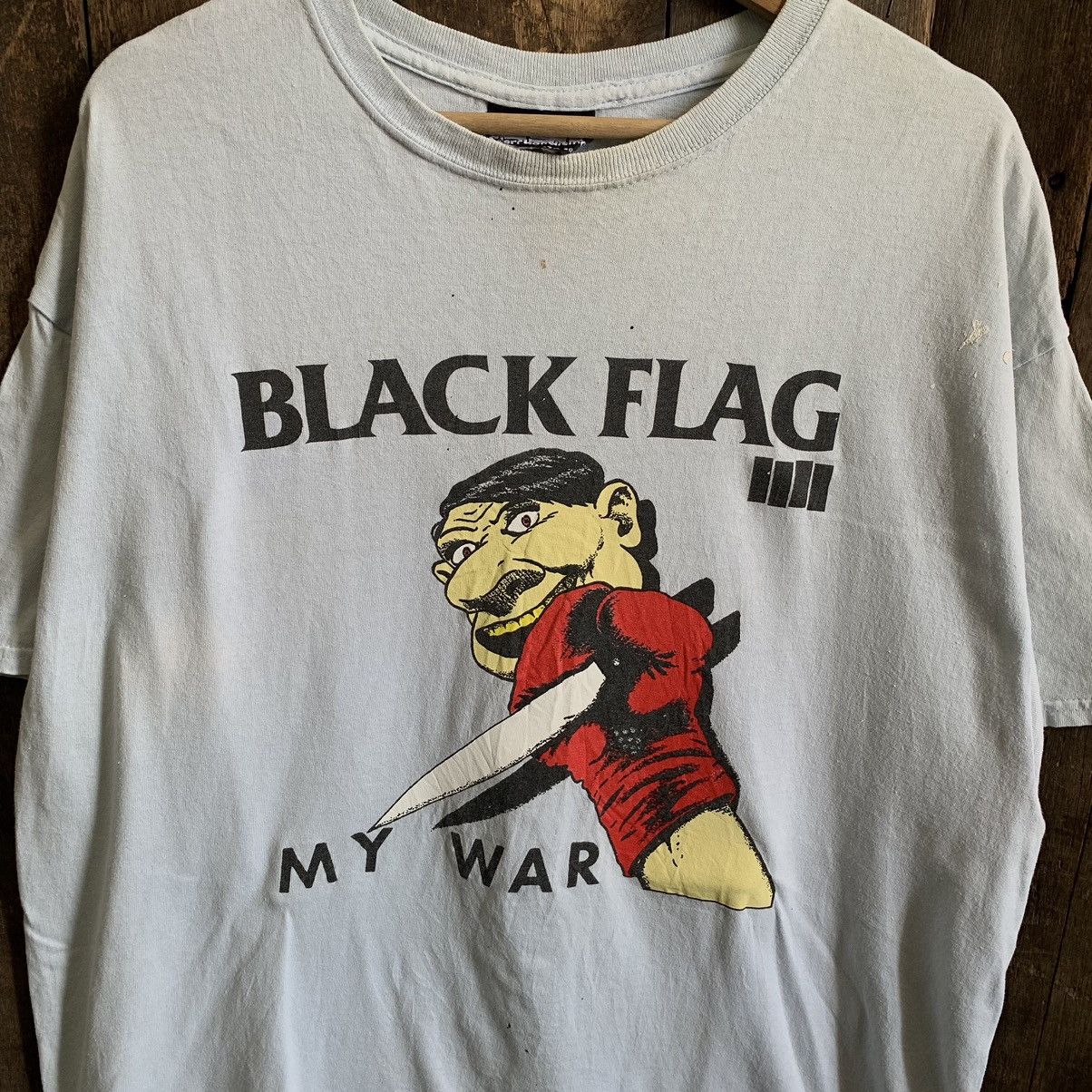 Band Tees × Black Flag × Vintage Vintage SST Merchandising Black Flag ...