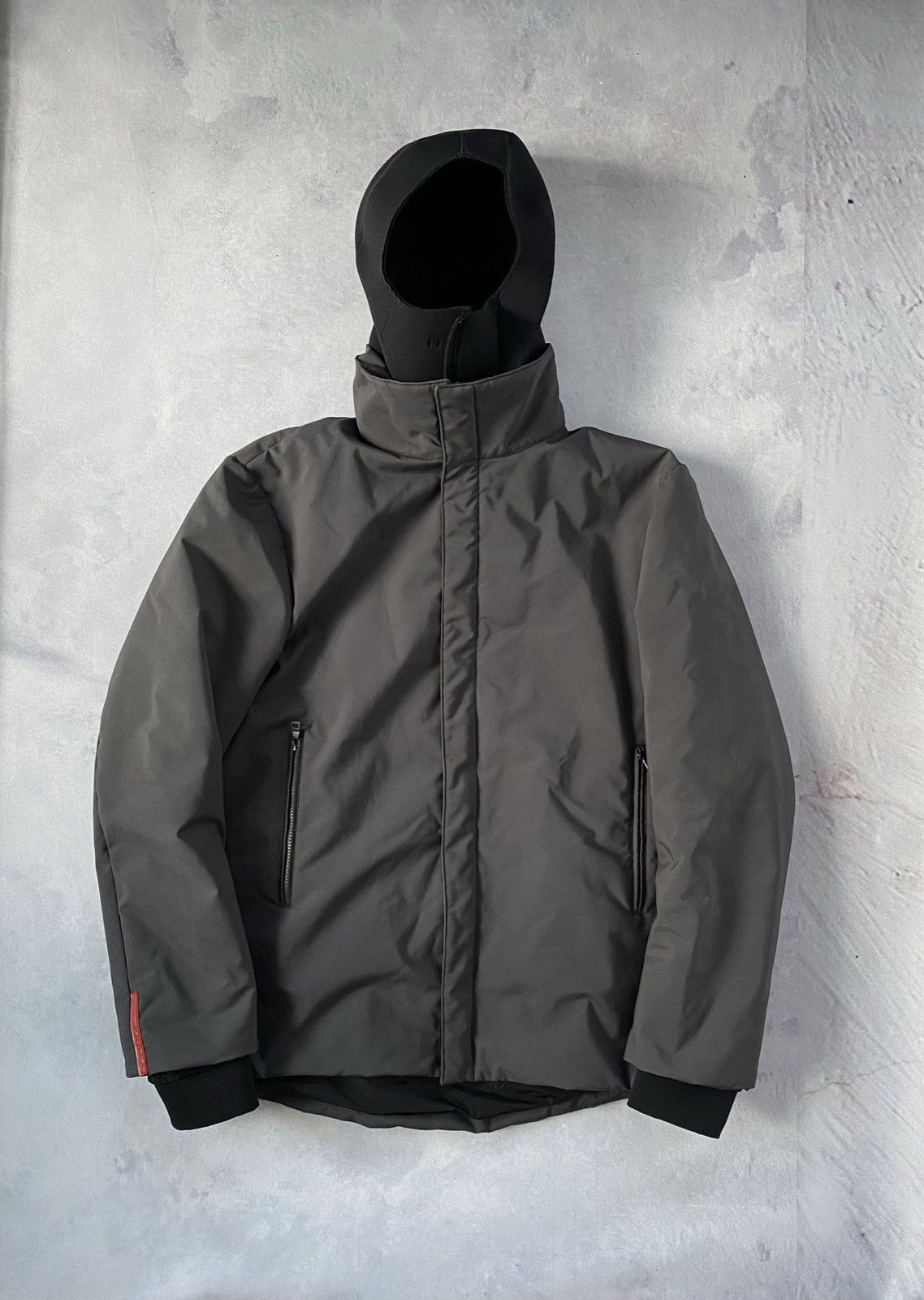 Prada × Vintage Vintage Prada Sport Balaclava Gore-Tex jacket | Grailed