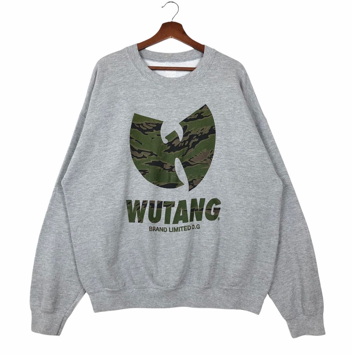 Wu Tang Clan Wutang Brand Limited Og Camo Sweatshirt Grailed