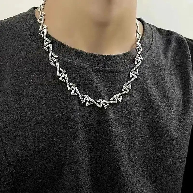 Streetwear Z Letter Aesthetic Chain Necklace | Grailed