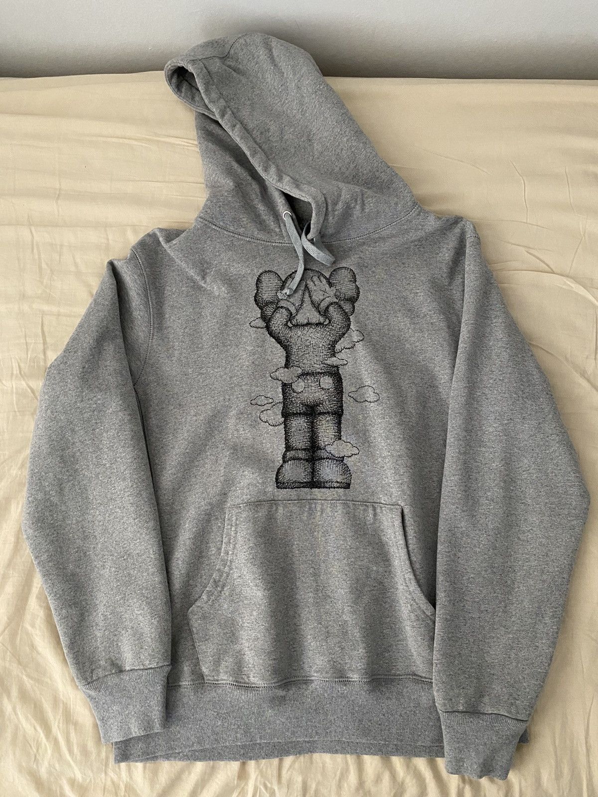 Kaws KAWS Holiday UK Hoodie Grey | Grailed