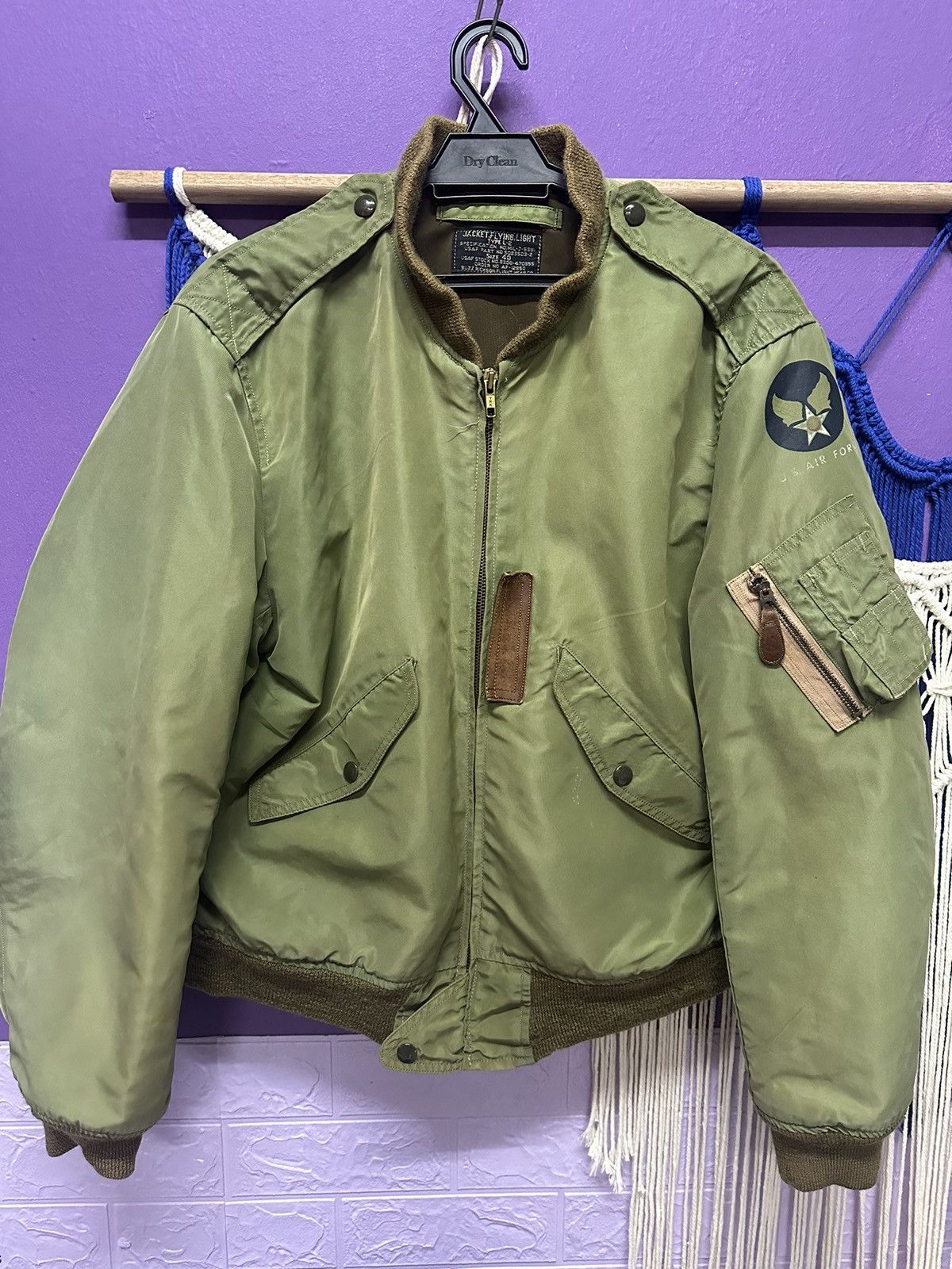 Bomber Jacket × Buzz Rickson's × Military BUZZ RICKSON FLIGHT JACKET ...