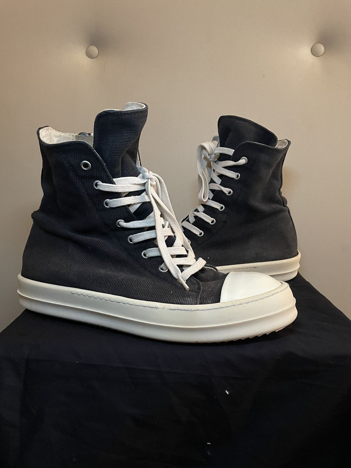 Rick Owens Rick owens ramones high top | Grailed