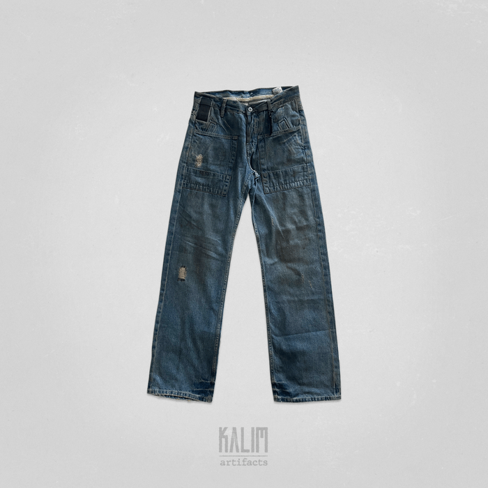 Rick Owens Rick Owens SLAB Denim Jeans WKD2015 | Grailed