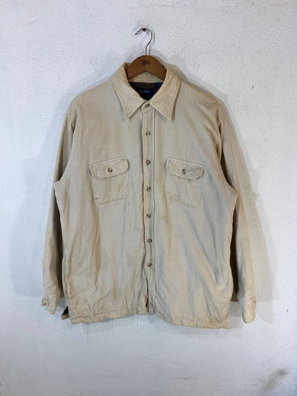 Arrow × Retro Jacket × Sportswear Arrow White Velvet Jacket Quilted ...