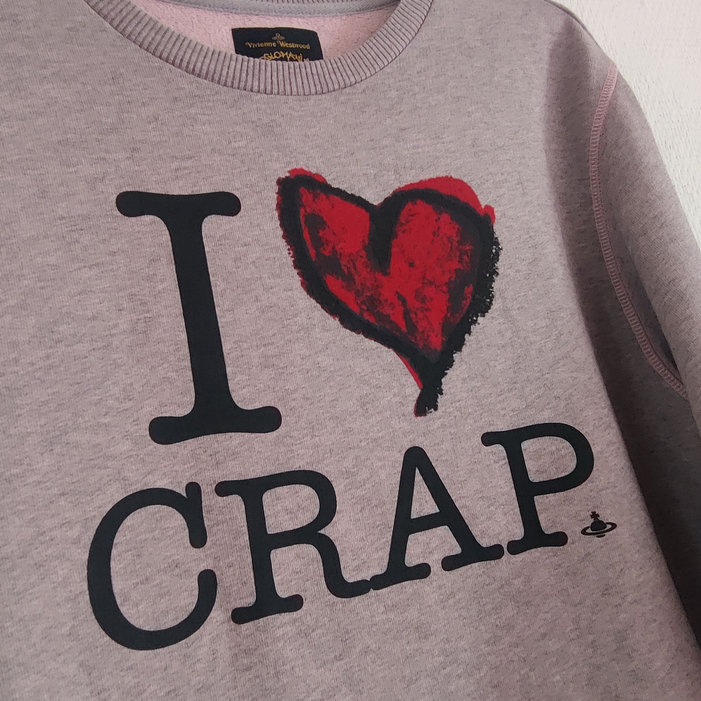 Vivienne Westwood Vivienne Westwood I Love Crap Sweater | Grailed