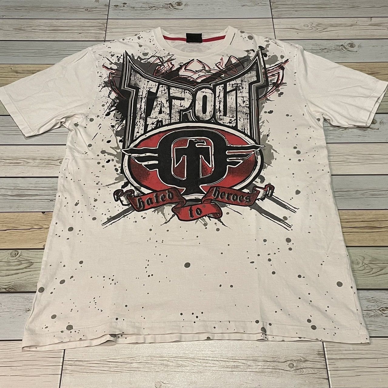 Affliction × Streetwear × Tapout Rare Tapout Y2K Affliction Style Tee ...