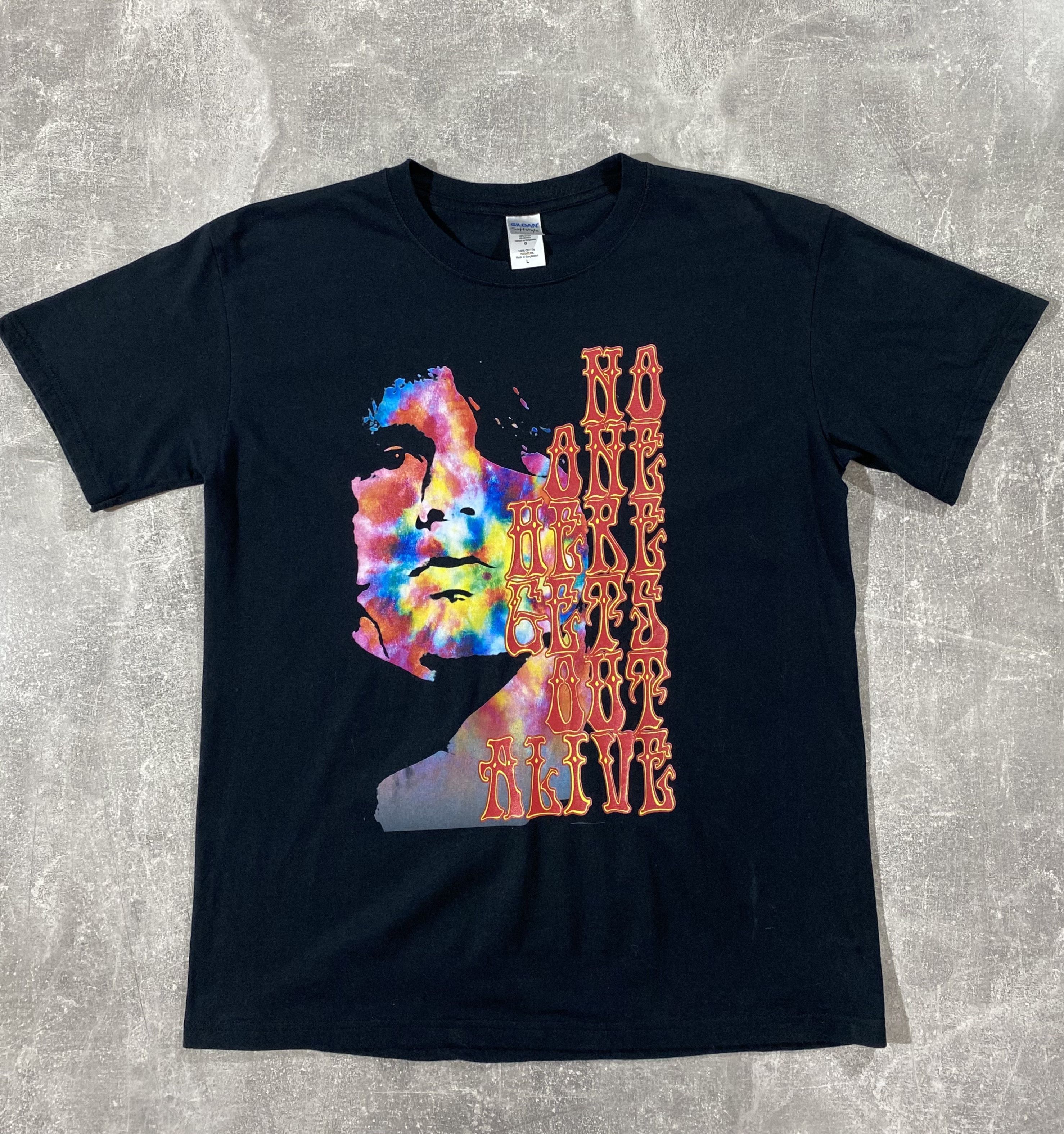 Band Tees Vintage Jim Morrison No One Here Gets Out Alive THE DOORS ...