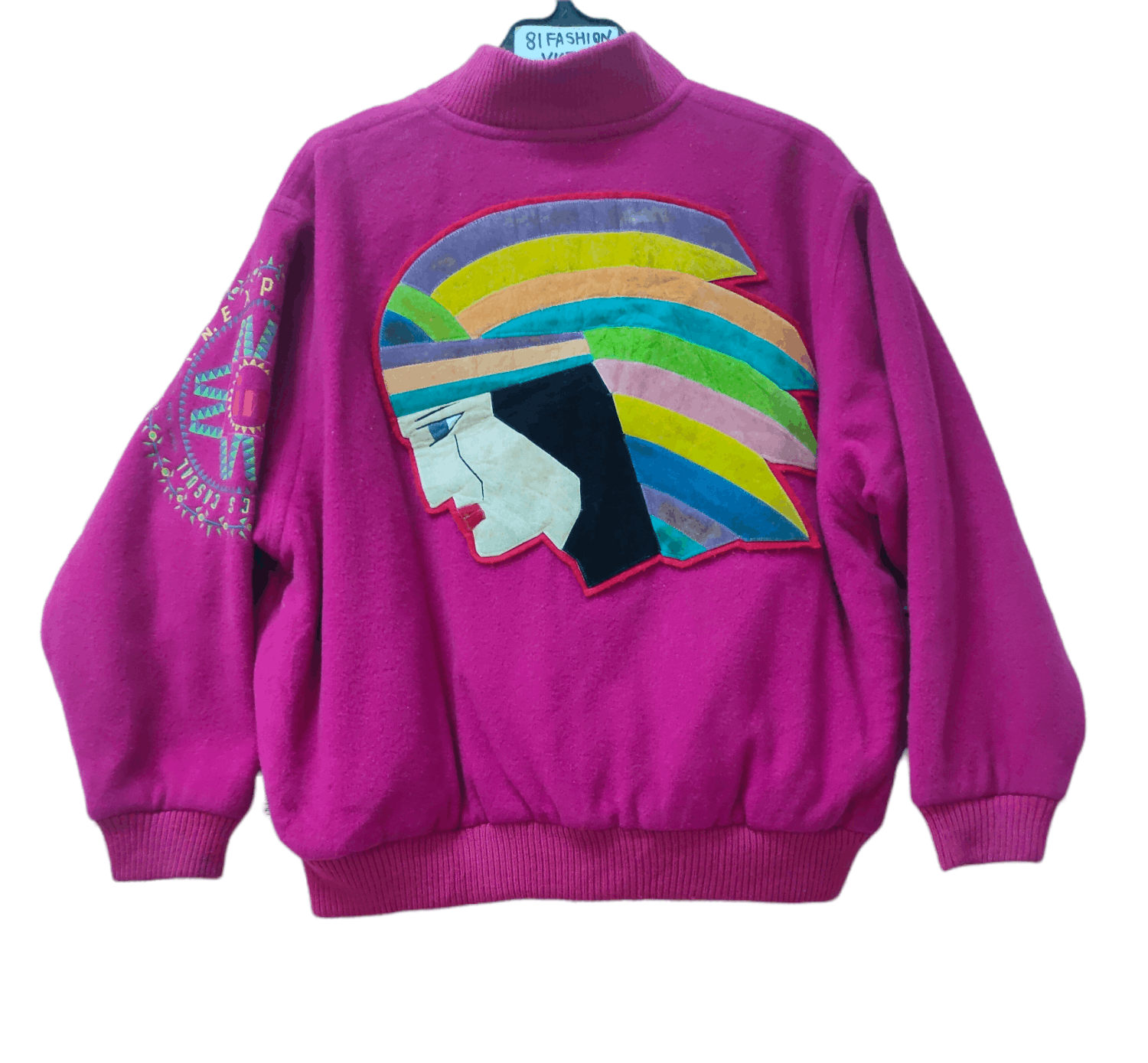 Japanese Brand I.N Express By Nubuo Ikeda Embroidery Navajo Wool Jacket ...