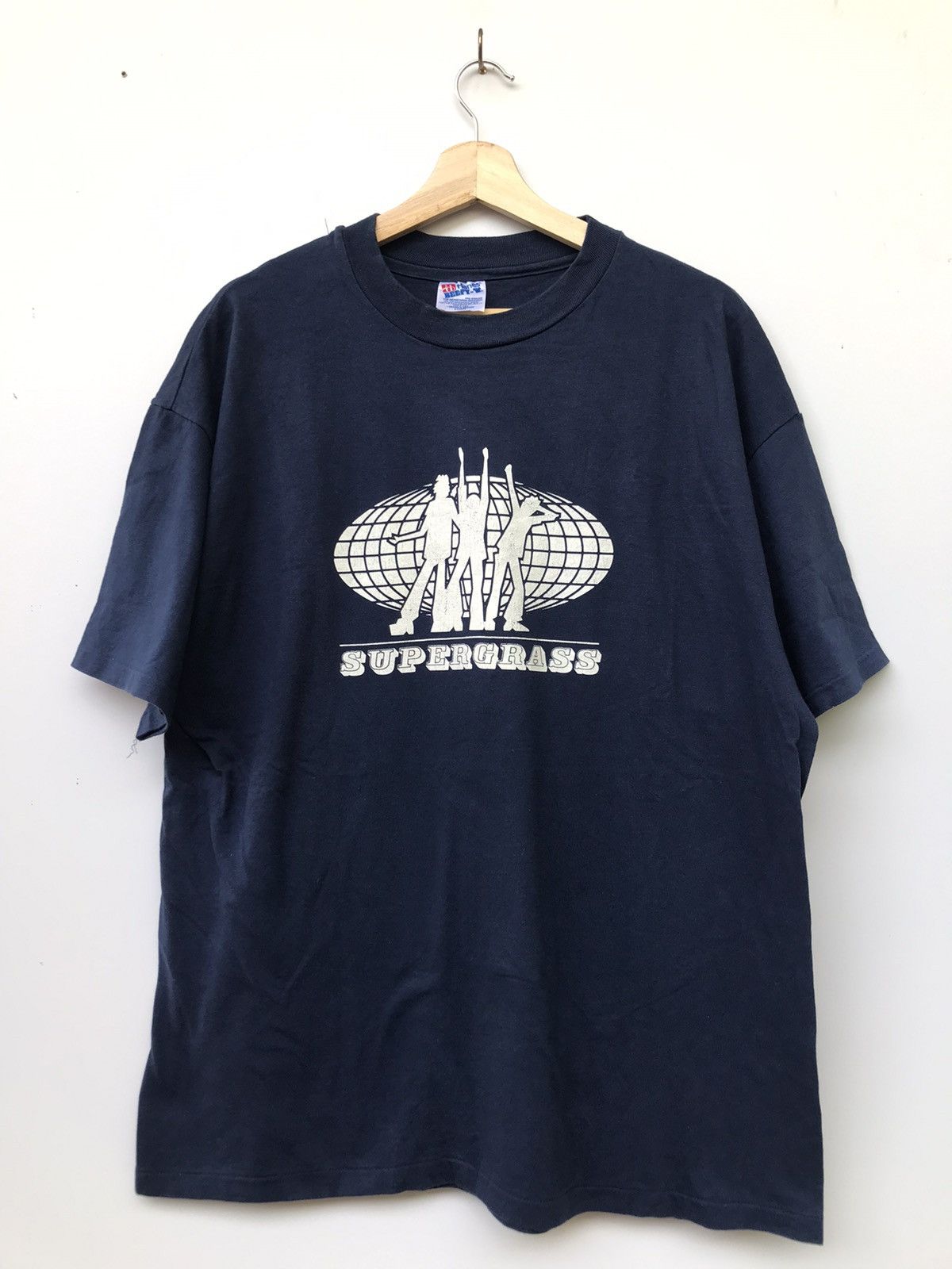 Band Tees × Vintage Vintage 90s Supergrass Britpop Band Shirt | Grailed