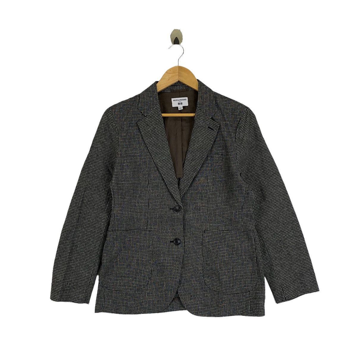 Japanese Brand × Uniqlo Ines De La Fressange Paris By Uniqlo Tartan Design Jacket | Grailed