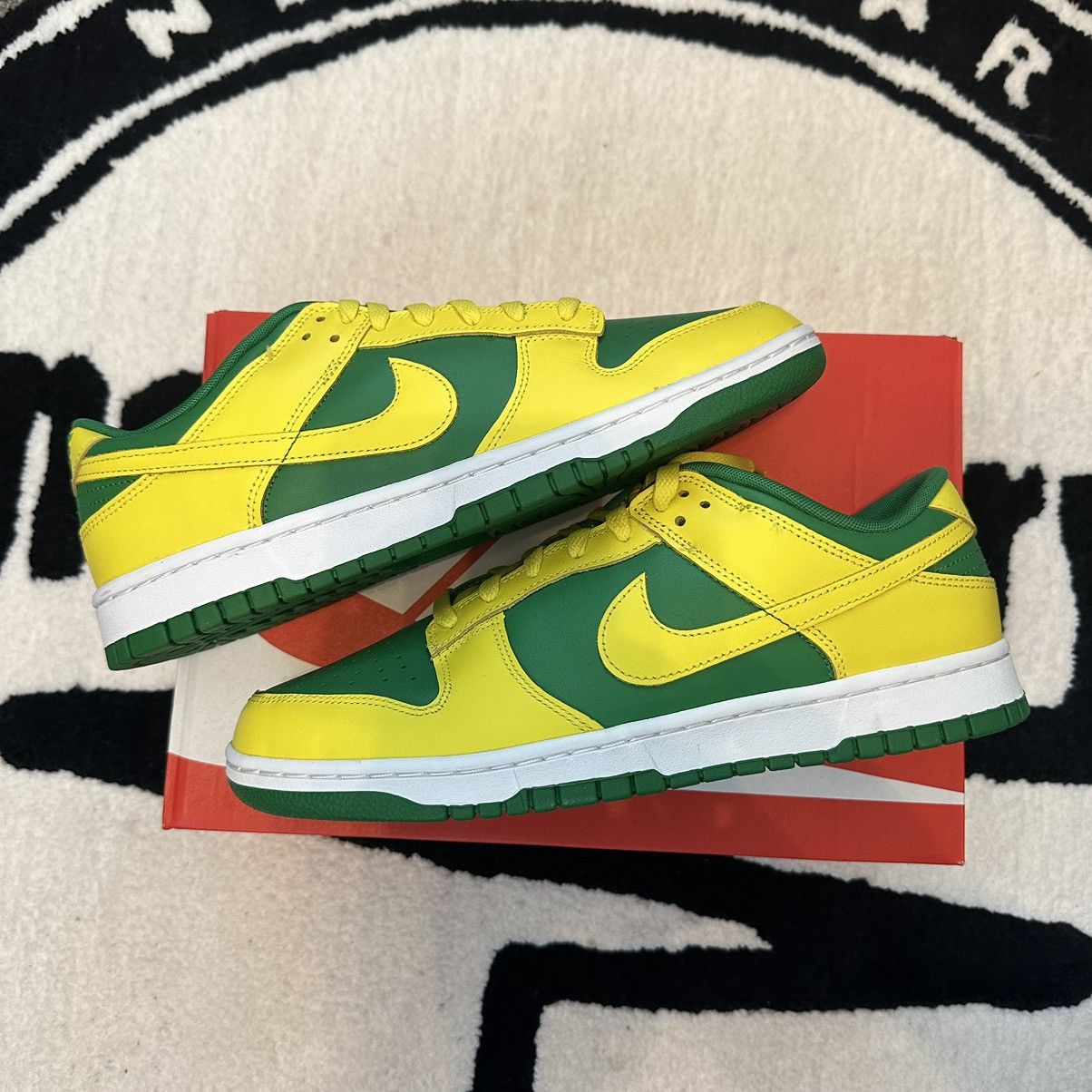 Nike Nike Dunk Low BTTYS Oregon Ducks aka Reverse Brazil | Grailed