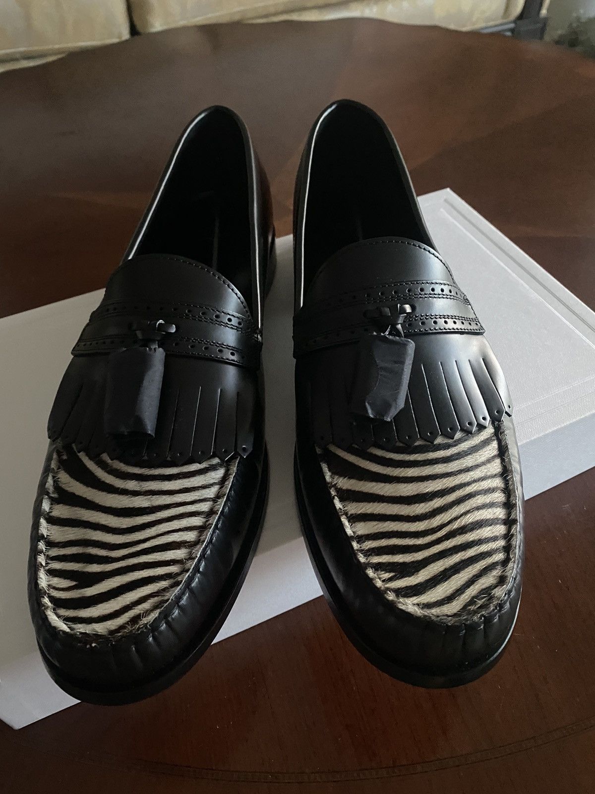Celine Celine Zebra loafer Sz40/41/44 | Grailed