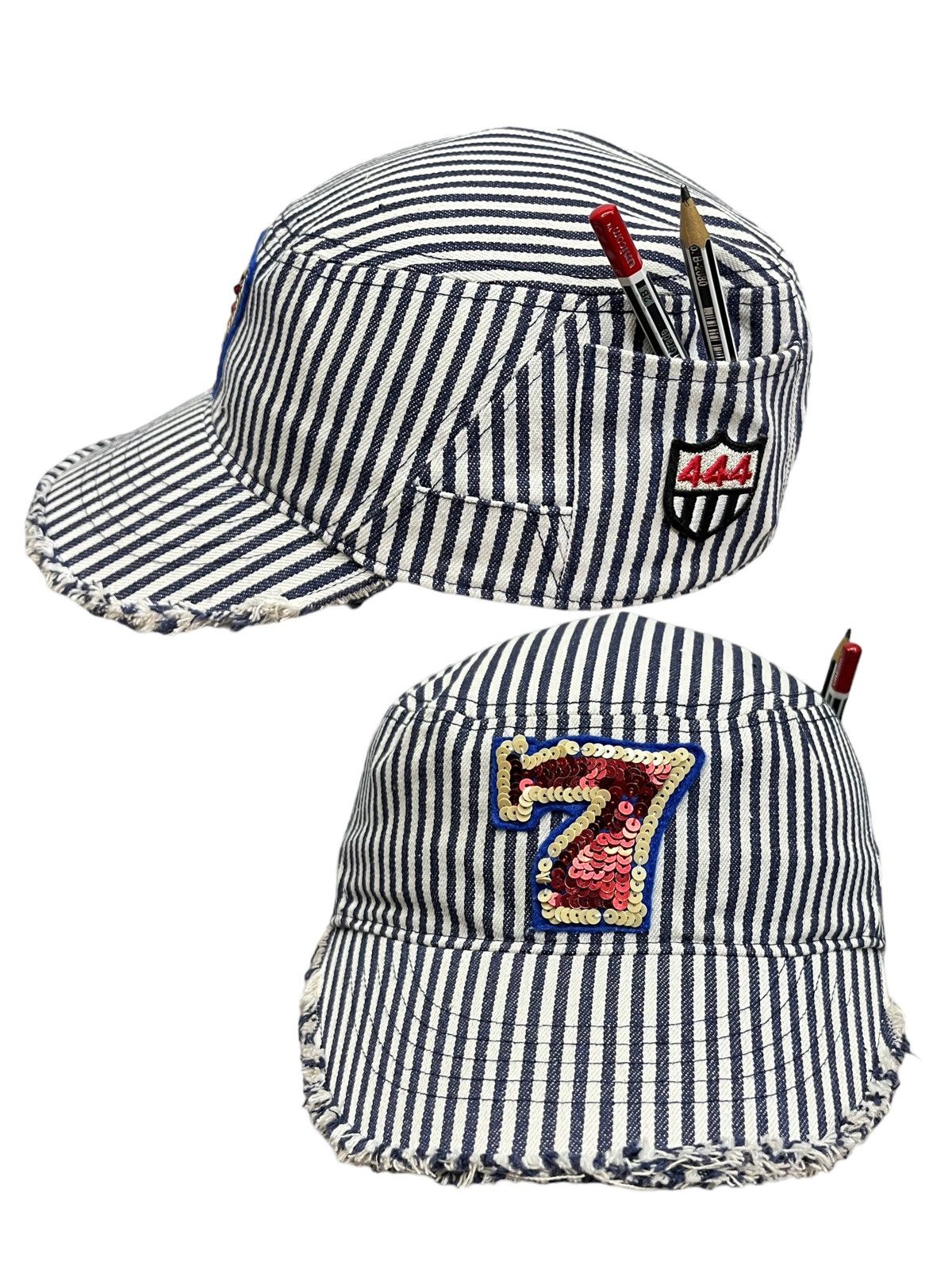 Artist Denim × Designer × Vintage 👩‍🎨 YOSHINORI KOTAKE 7 Sequin Hickory ...