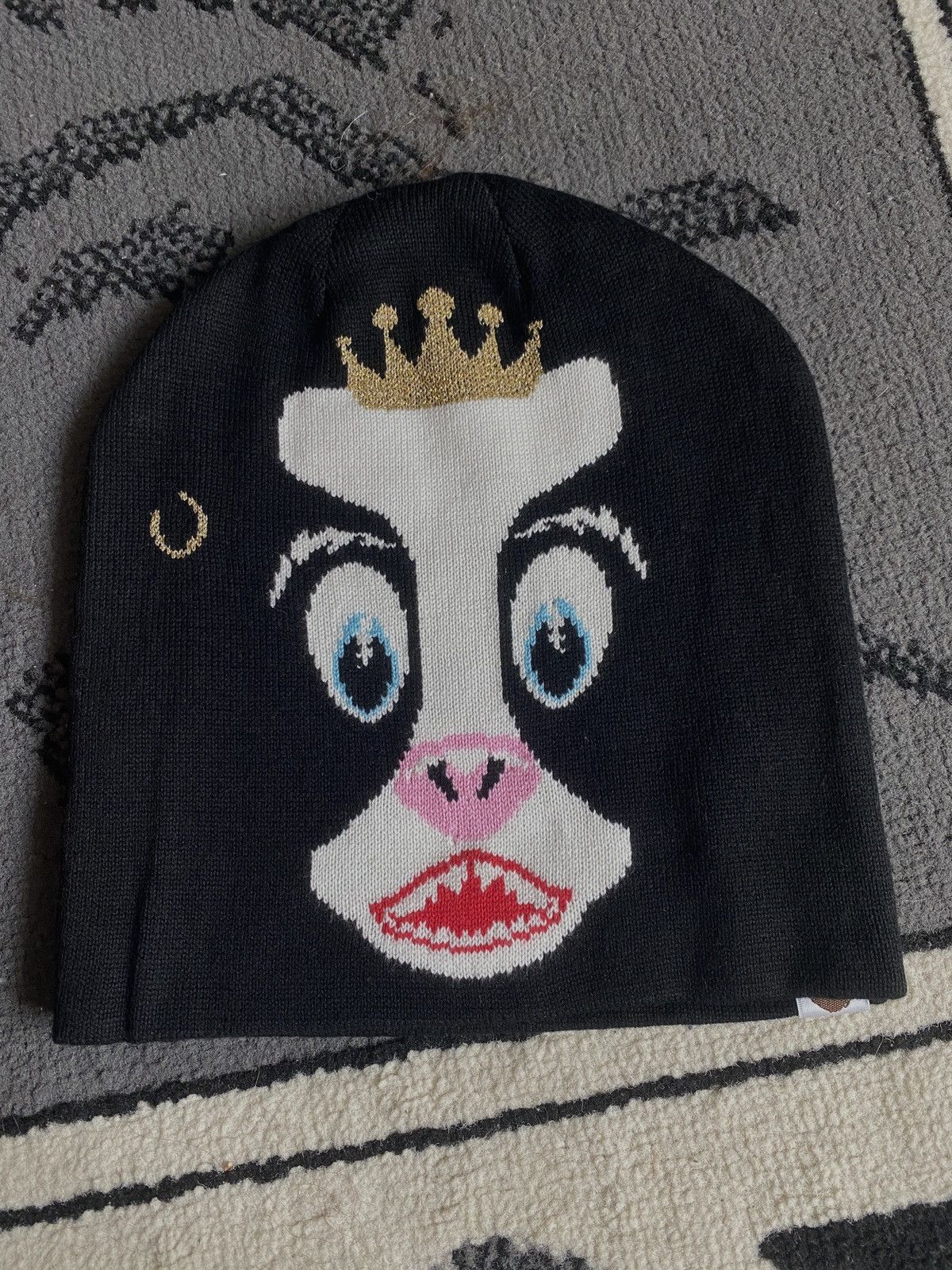 Bape × Nigo Bape Cow Beanie | Grailed