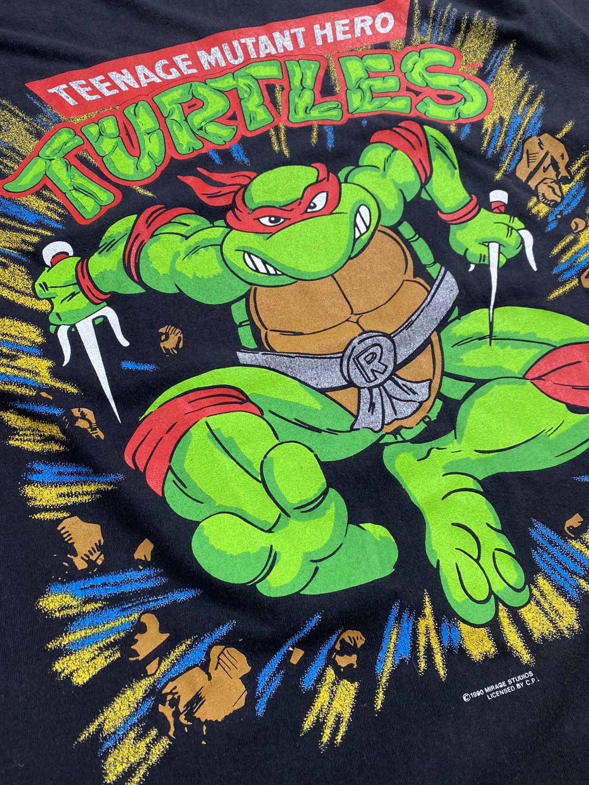 Vintage 1990 Single Stitch Teenage Mutant Ninja Turtles Vintage Tee ...