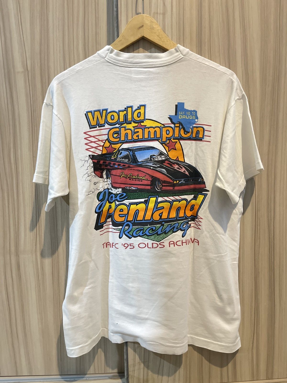 Fruit Of The Loom × Vintage Vintage joe penland racing 1995 world champ ...