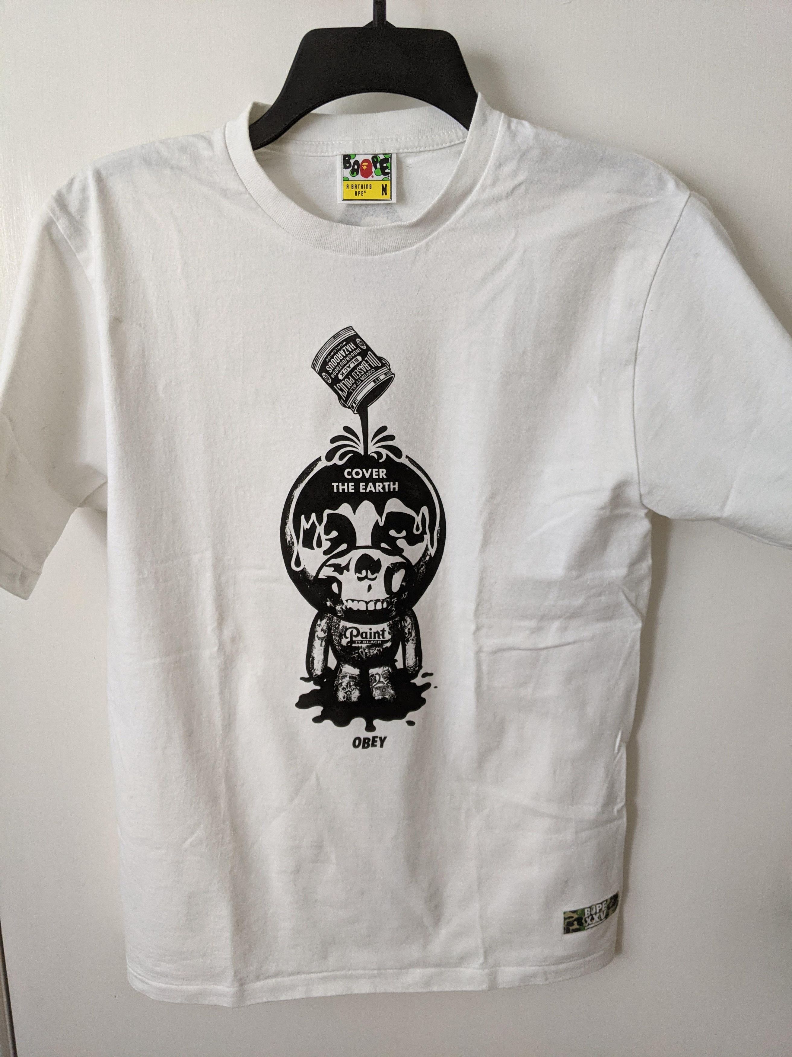 Bape Rare Bape Baby Milo Shepard Fairey Collab | Grailed