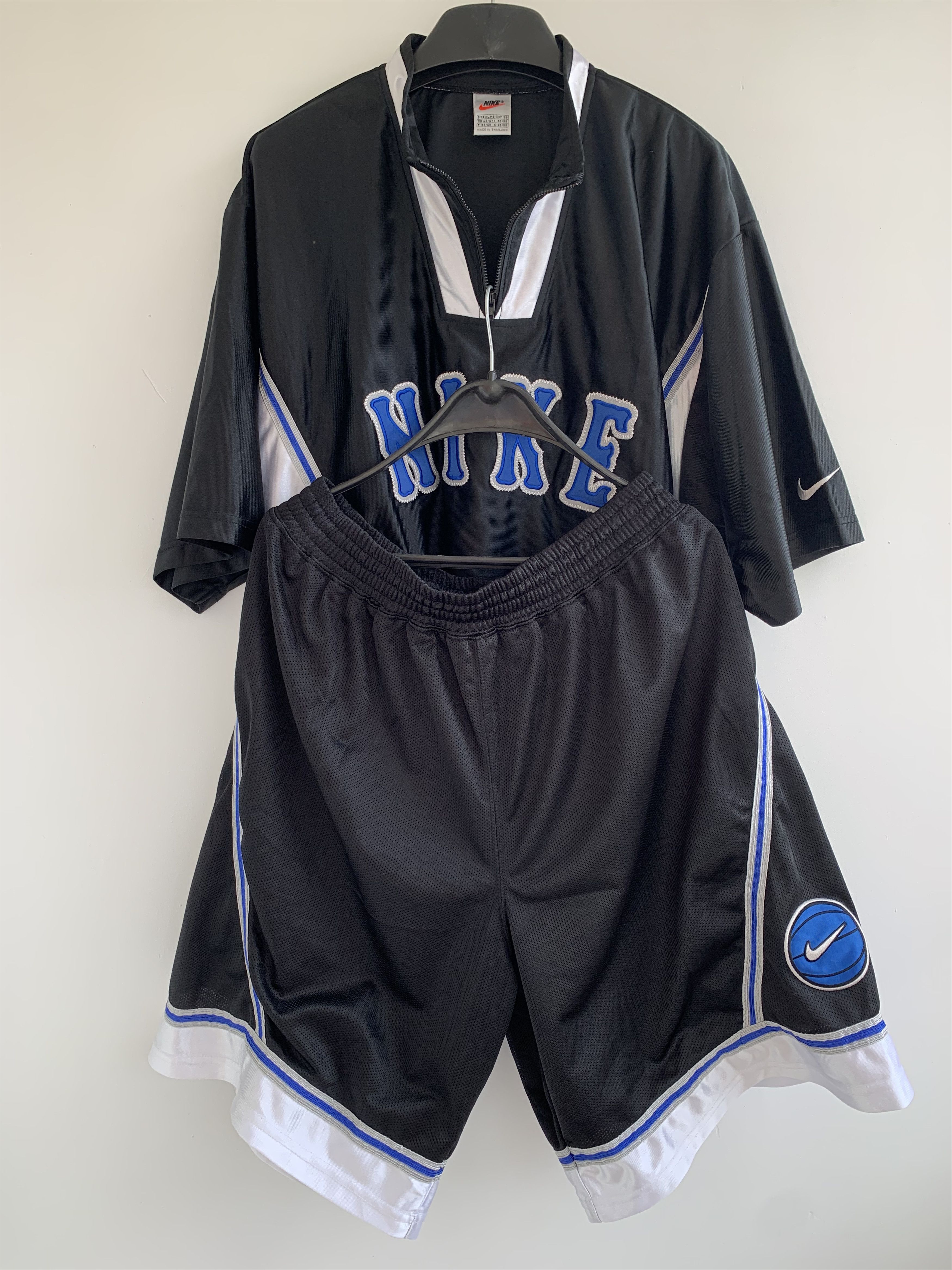 Nike Nike Vintage Basketball Suit Jersey and Shorts | Grailed