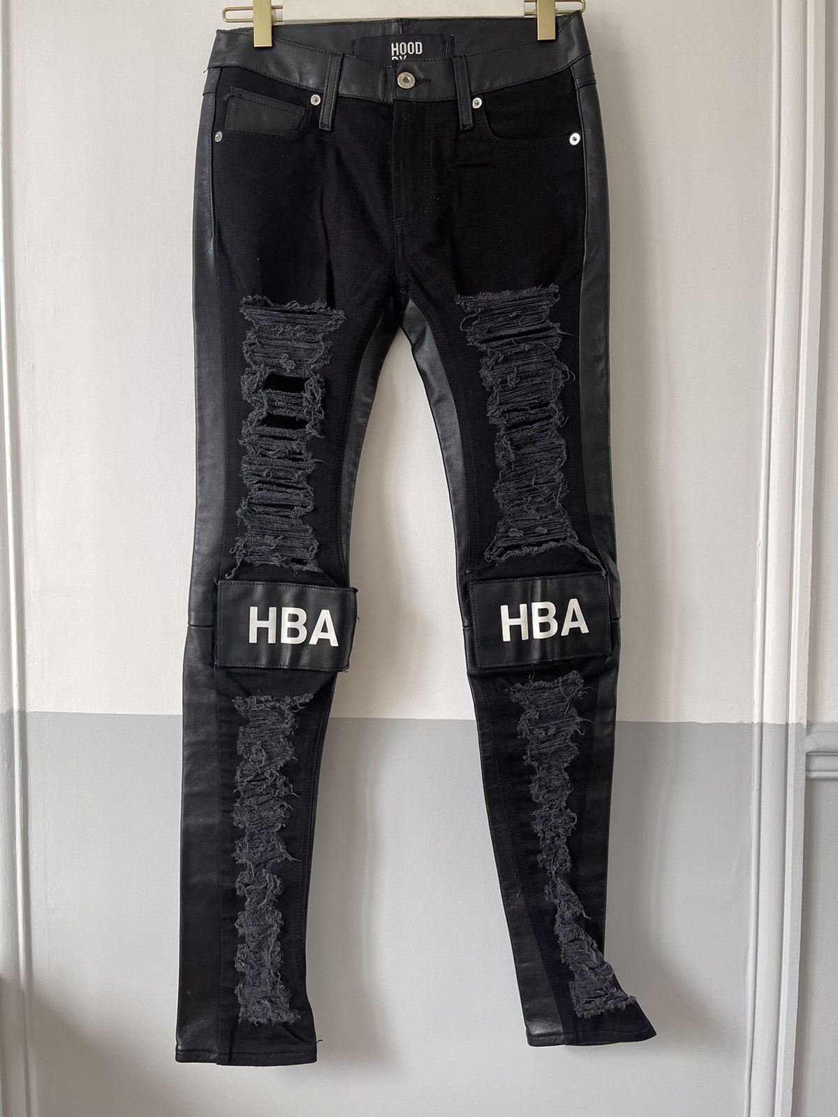 Hood By Air HBA Leather pants | Grailed