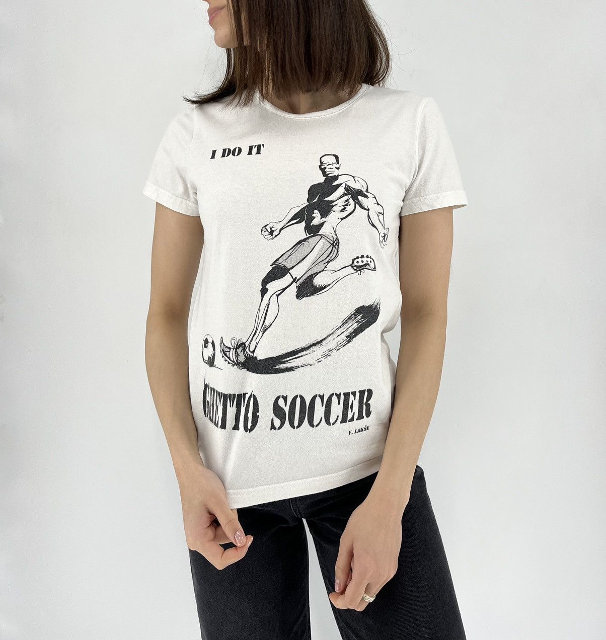 Vintage Vintage 90s " i do it ghetto football " Streetwear style | Grailed