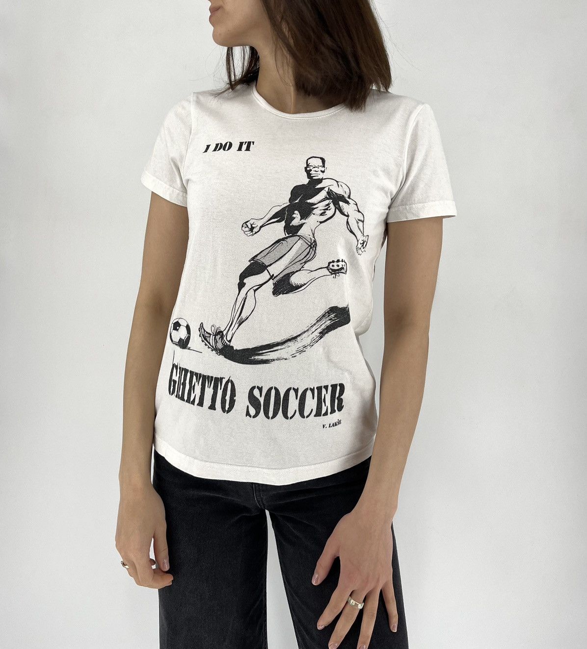 Vintage Vintage 90s " i do it ghetto football " Streetwear style | Grailed