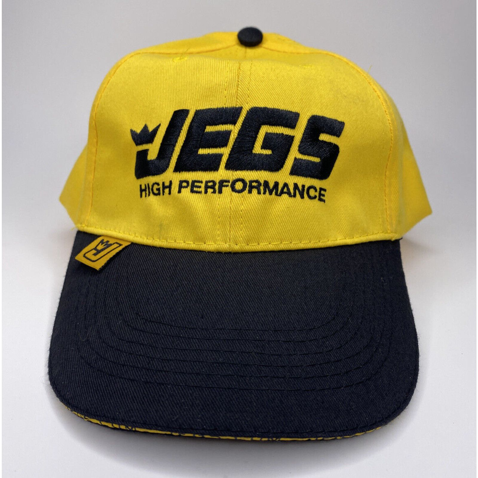 Vintage JEGS High Performance American USA Vintage Yellow Hat ...